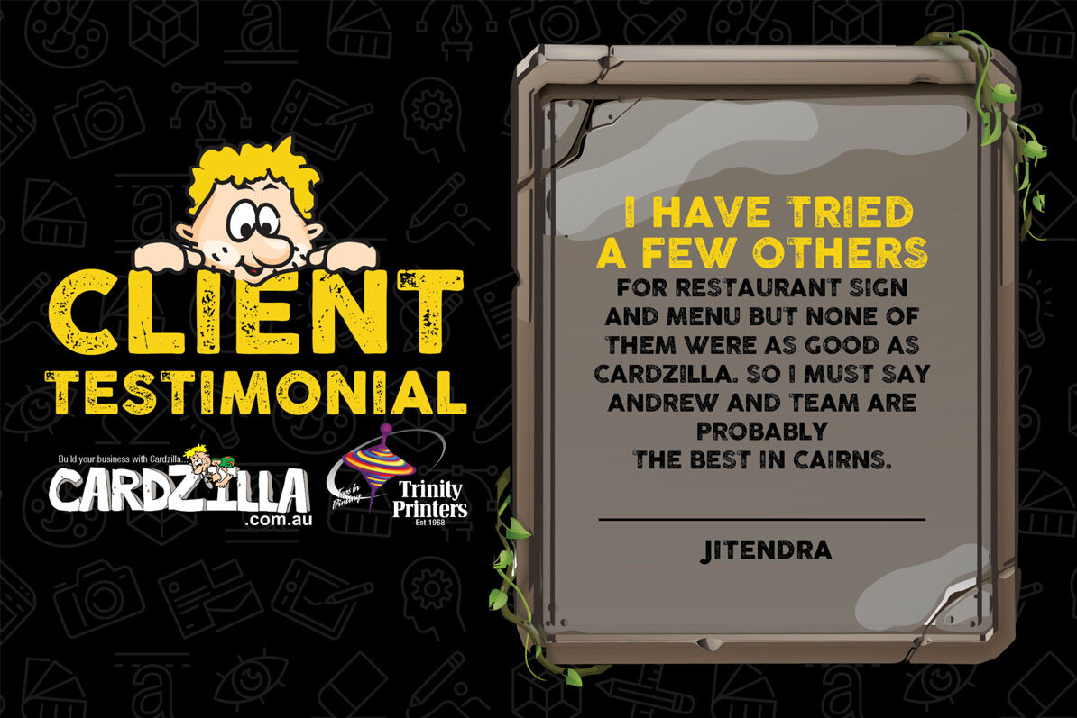 Welcome to Cardzilla • FNQ's Print & Embroidery Specialists